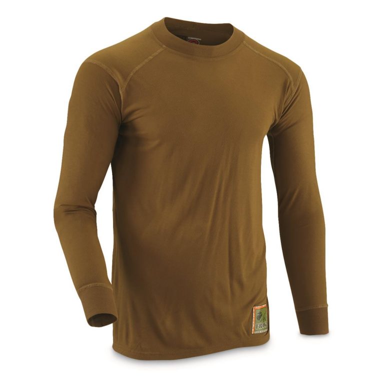 GI USMC FROG Silk Weight Base Layer Long Sleeve Flame Resistant Thermal ...